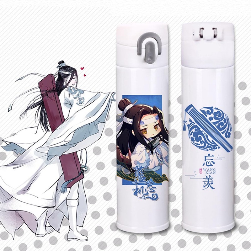 Please COD 1Pc Anime Mo Dao Zu Shi Stainless Steel 304 Vacuum Flasks ...