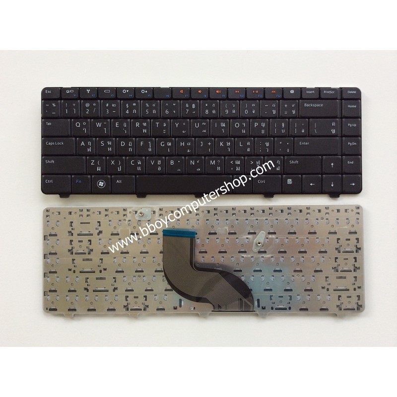DELL Keyboard คีย์บอร์ด DELL INSPIRON 14V 14R N4010 N4020 N4030 N5030 M5030 ไทย | Shopee Thailand