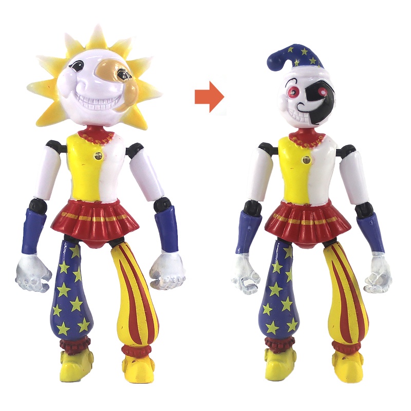3PcsSet Fnaf Five Night At Freddys Sundrop Anime Figure Bonnie Bear Pvc ...