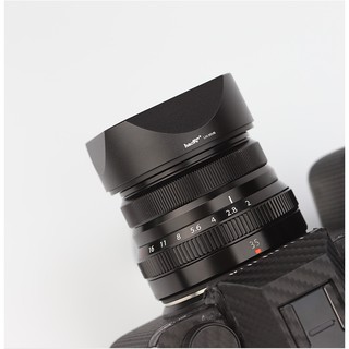 ฮูดเหลี่ยม Fuji 23mm f2 และ Fuji 35mm f2 จาก Haoge Lens Hood LH-35VB | Shopee Thailand