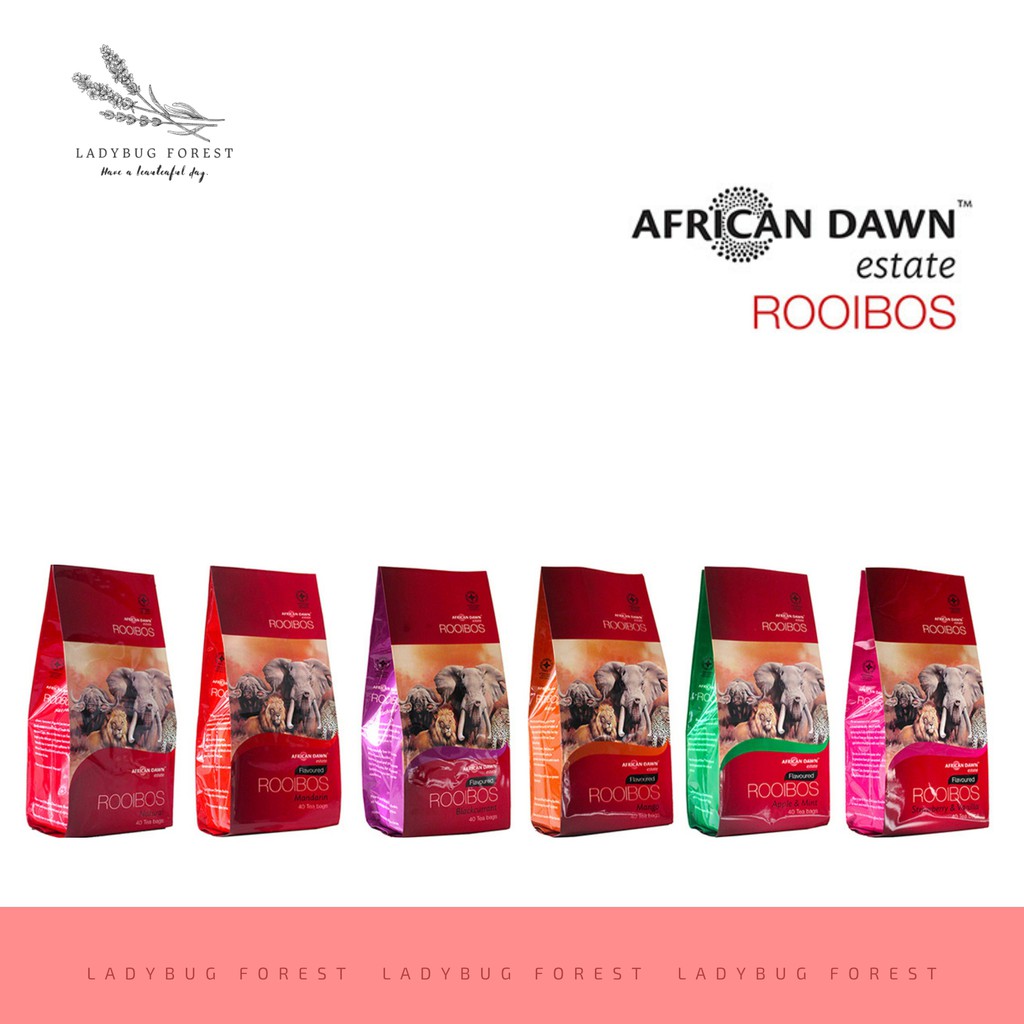 [พร้อมส่ง] African Dawn Rooibos Tea จาก South Africa ชาแดง รอยบอส 100g ...