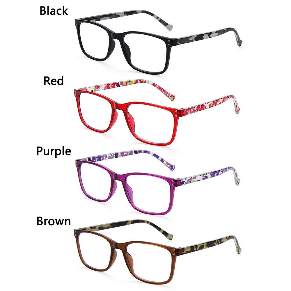 Nextshop แว่นตาอ่านหนังสือ กันแสงสีฟ้า น้ําหนักเบา พิมพ์ลาย สไตล์เรโทร ...
