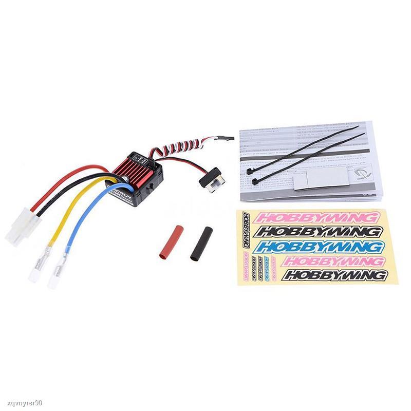 ☄????Hobbywing Quicrun Brushed Waterproof Motor ESC Controller 60A 1060 ...