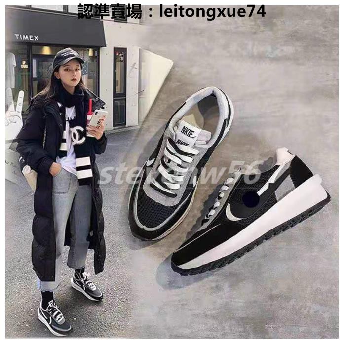 Cf Bv 0073-400 Sacai X Nike Ldv Waffle Joint รองเท้าผ้าใบลําลองสีแดงสี ...
