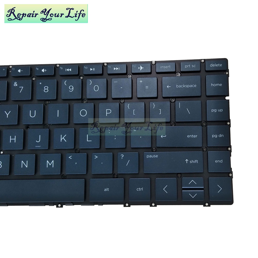 แป้นพิมพ์คอมพิวเตอร์ Us Backlit Keyboard For Hp Spectre X360 13-ap 13t ...