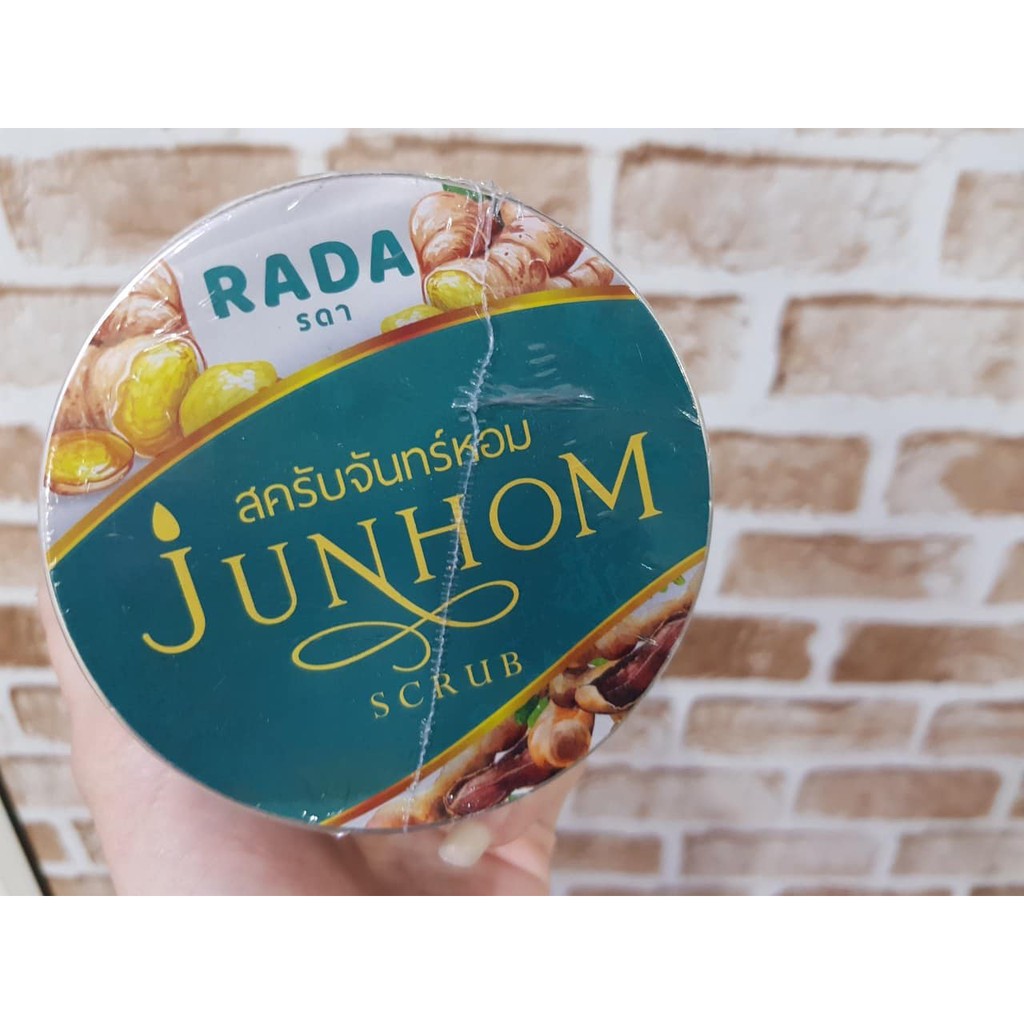 พร้อมส่ง ถูก ของแท้ สครับจันทร์หอม JUNHOM SCRUB by RaDa 350 g. - kanedonb - ThaiPick