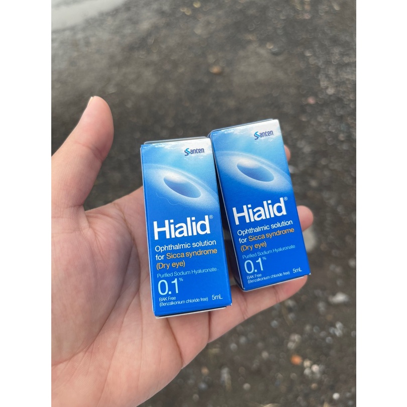 Hialid 0.1 ไฮอะลิด น้ำตาเทียม หยอดตา ไฮอะลิด 5 ml. EYE DROP FOR DRY EYE ...