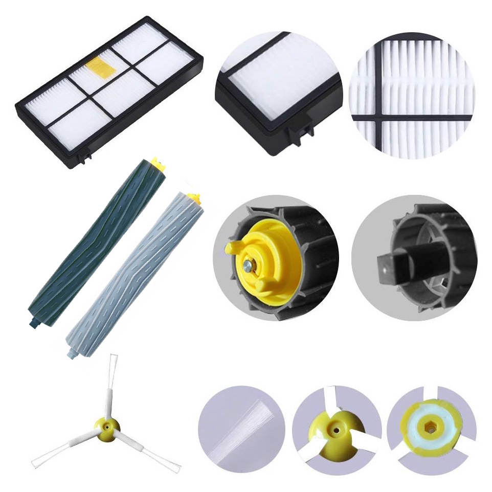 อุปกรณ์เสริมสําหรับ irobot roomba 981 980 960 895 886 870 865 866 800 900 series - feichan25.th ...