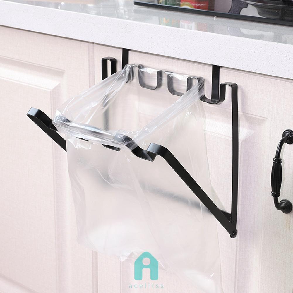 ACT☛Door Hanging Trash Storage Rack Kitchen Cabinets Garbage Rubbish ...