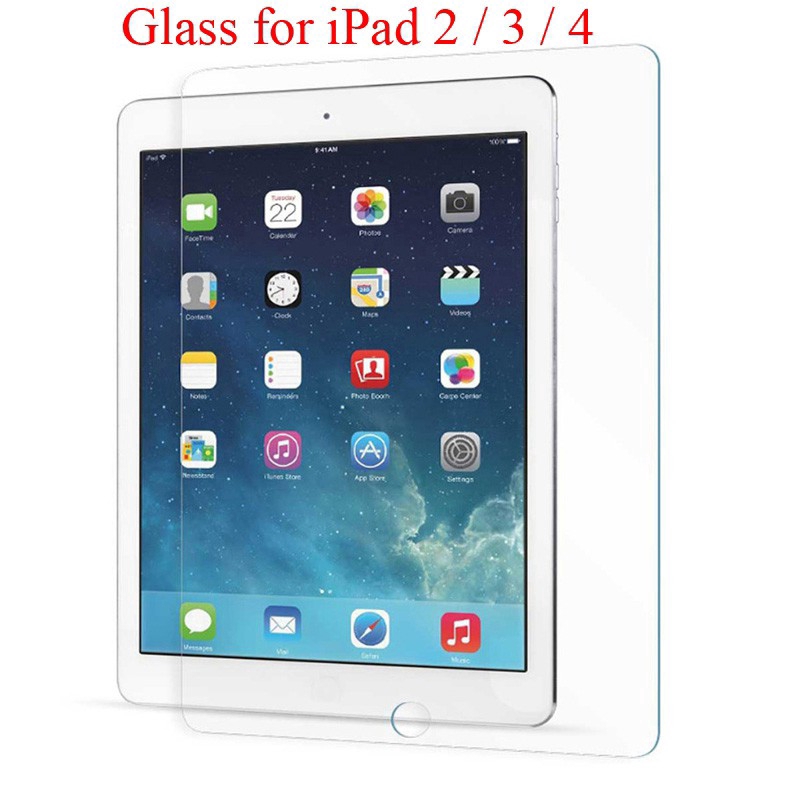iPad 2 3 4 Tempered Glass Screen Protector ipad2 iPad4 film ป้องกันหน้าจอ กระจกนิรภัย ...