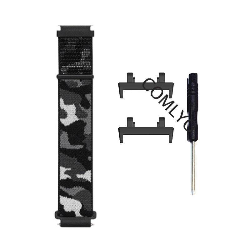 Xiaomi Amazfit T-rex 2 T rex 2 สายสมาร์ทวอทช์ ไนลอน ลายพราง สีเขียว สี ...