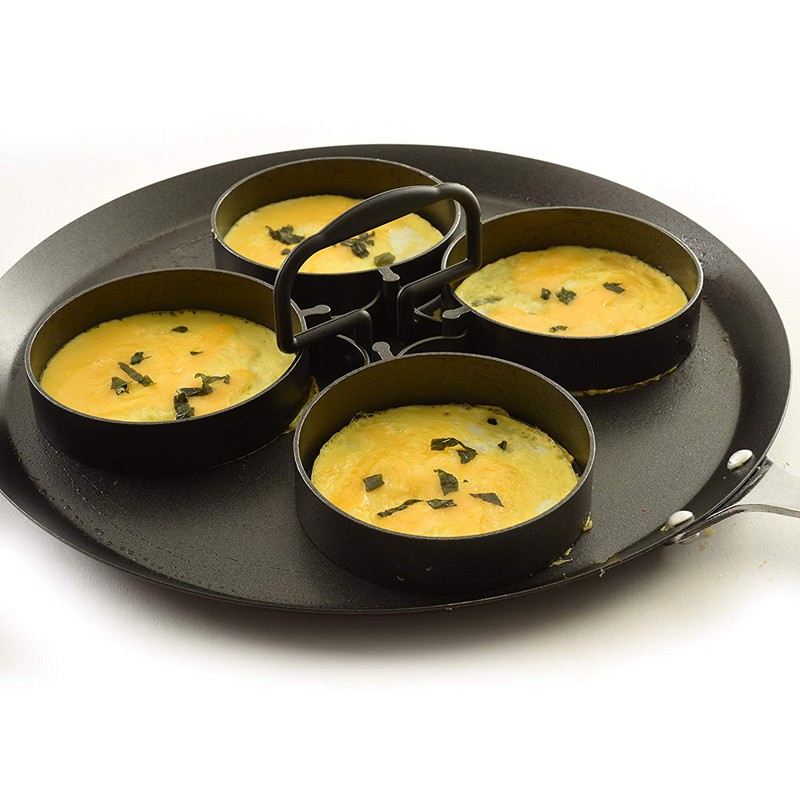 Kitchenware Omelette Tool Non-Stick EggPancake Ring 4 Piece Set ...