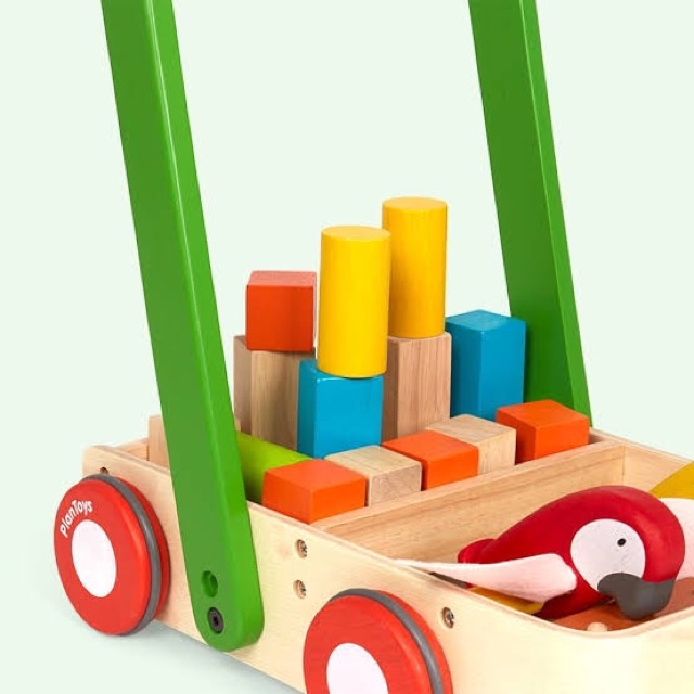 Plantoys ของเล่น รถหัดเดิน Bird Walker - caramellchip - ThaiPick