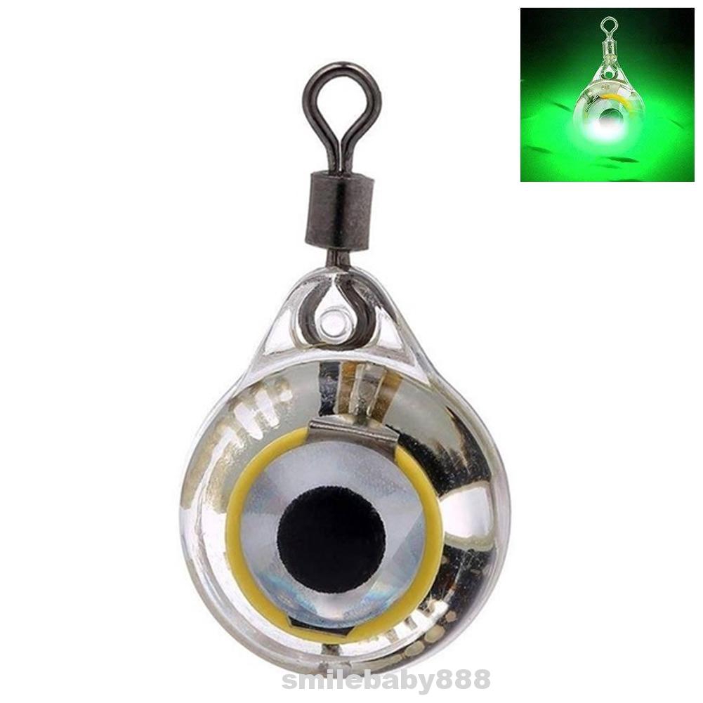 Battery Powered Deep Drop Electronic Emitting Eye Shape False Bait ...