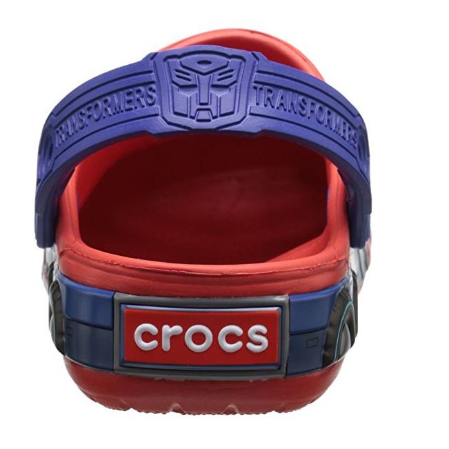 CROCS รองเท้าลำลองเด็กผู้ชาย Crocs CB Transformers Optimus Prime Clog ...