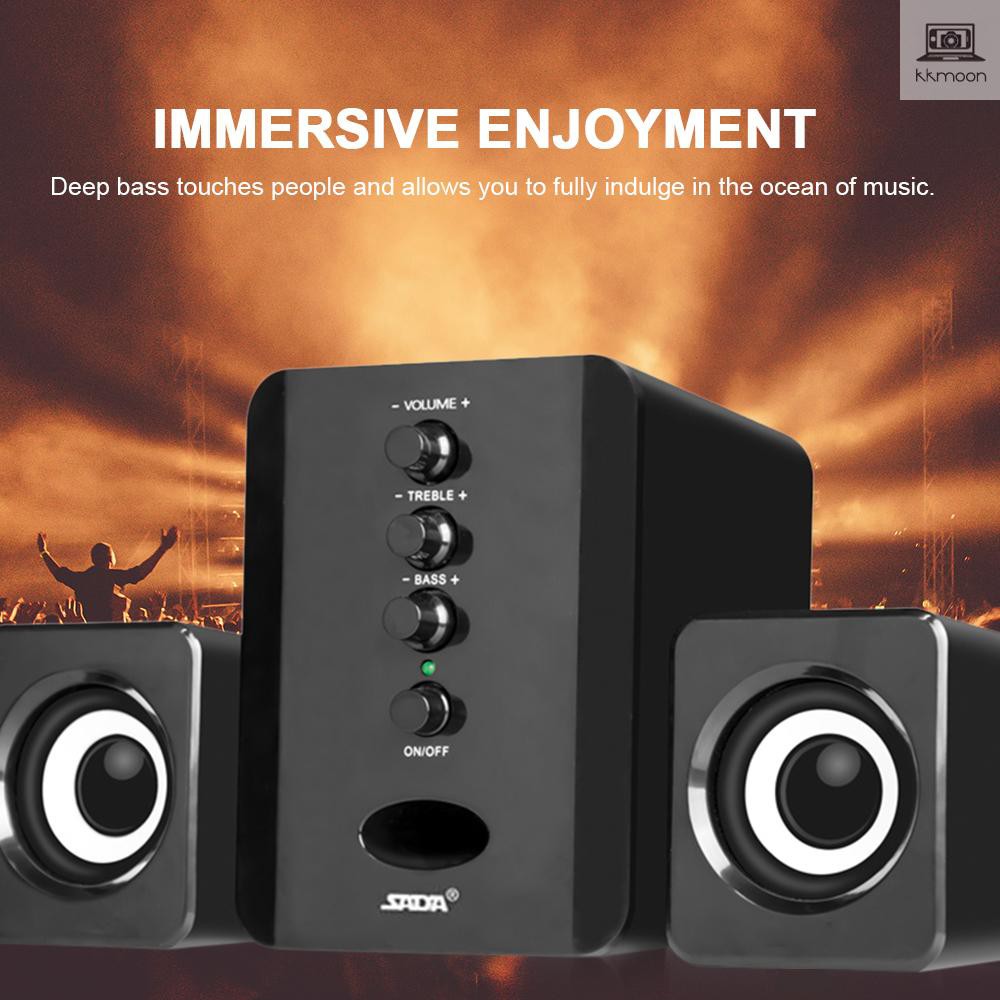 sada d - 202 usb ลําโพงซับวูฟเฟอร์เครื่องเล่นเสียงสเตอริโอสําหรับ ...