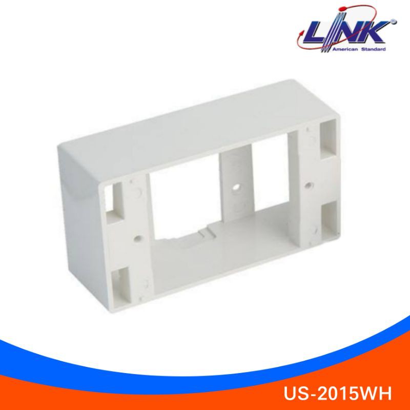 WALL BOX PLASTIC 2x4 (LINK US-2015WH) | Shopee Thailand