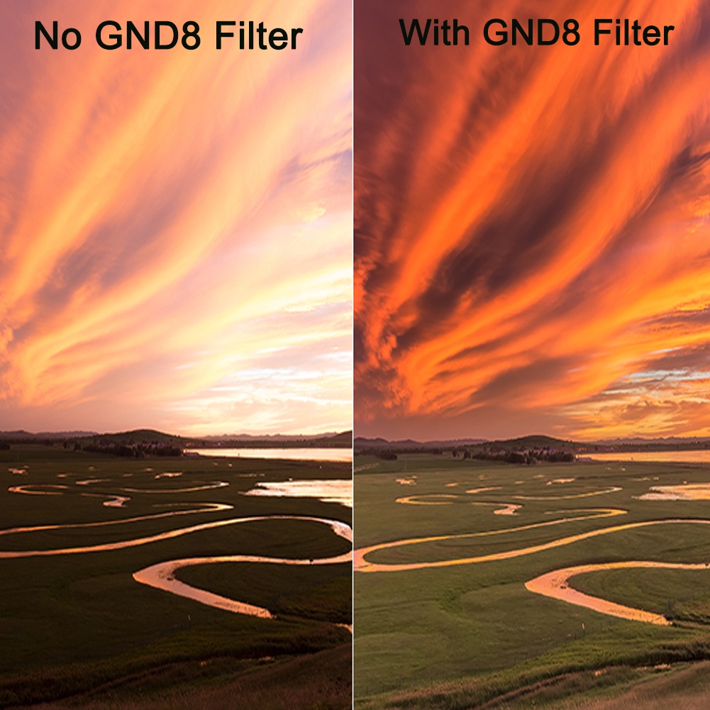 กล้องกรองBAODELI Gradient Gnd Filter 49 52 55 58 67 72 77 82 Mm For ...