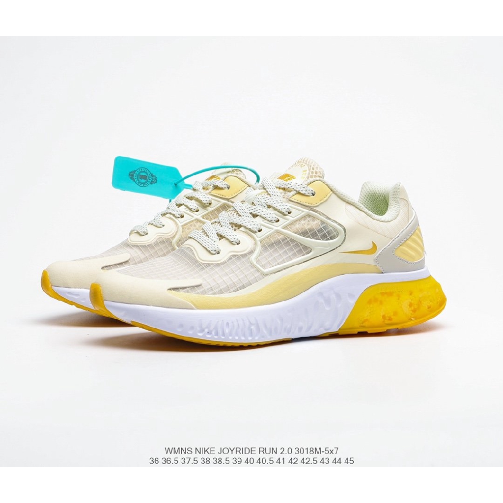 Nike Nike Wmns Joyride Run Flyknit Racer "รองเท้าวิ่งกีฬาสีชมพู / ขาว ...