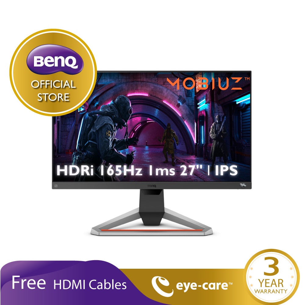 BenQ Mobius EX2710S 27นิ้ว 1080p 165Hz 1ms IPS FreeSyn HDRi Eye Care ...