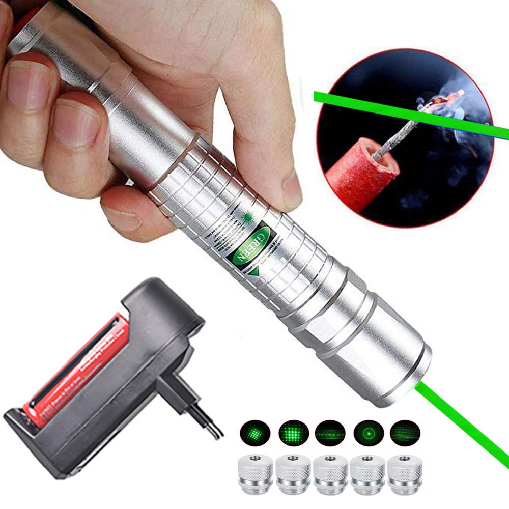 high power laser pointer hunting green lazer tactical Laser sight Pen ...