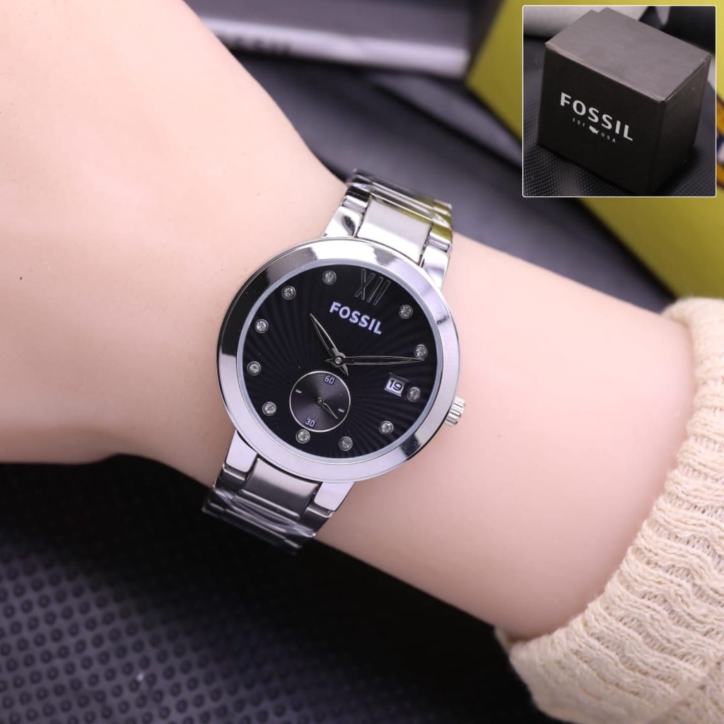 นาฬิกาข้อมือ สายโซ่ สแตนเลส สไตล์คลาสสิก สําหรับผู้หญิง LW11 - we_shop11.th - ThaiPick