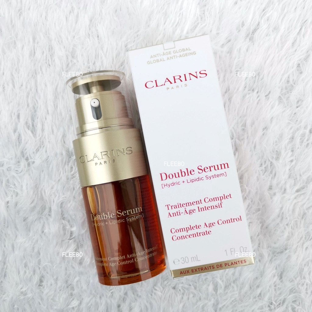 พร้อมส่ง ผลิตปี 2022 Clarins Double Serum Complete Age Control Concentrate 30ml 50ml (ไม่แท้คืน ...