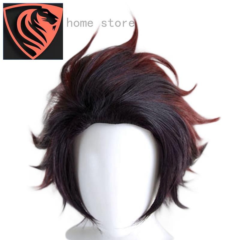 Demon Slayer: Kimetsu no Yaiba Tanjiro Kamado Chestnut Brown Heat ...