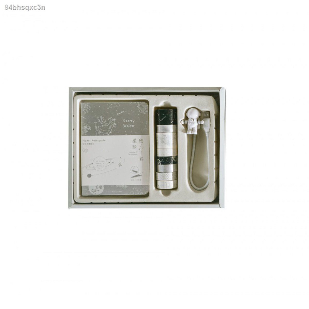 【เครื่องเขียน】 ♟Pick up Light Planet Astronaut Night Bronzing and Paper ...