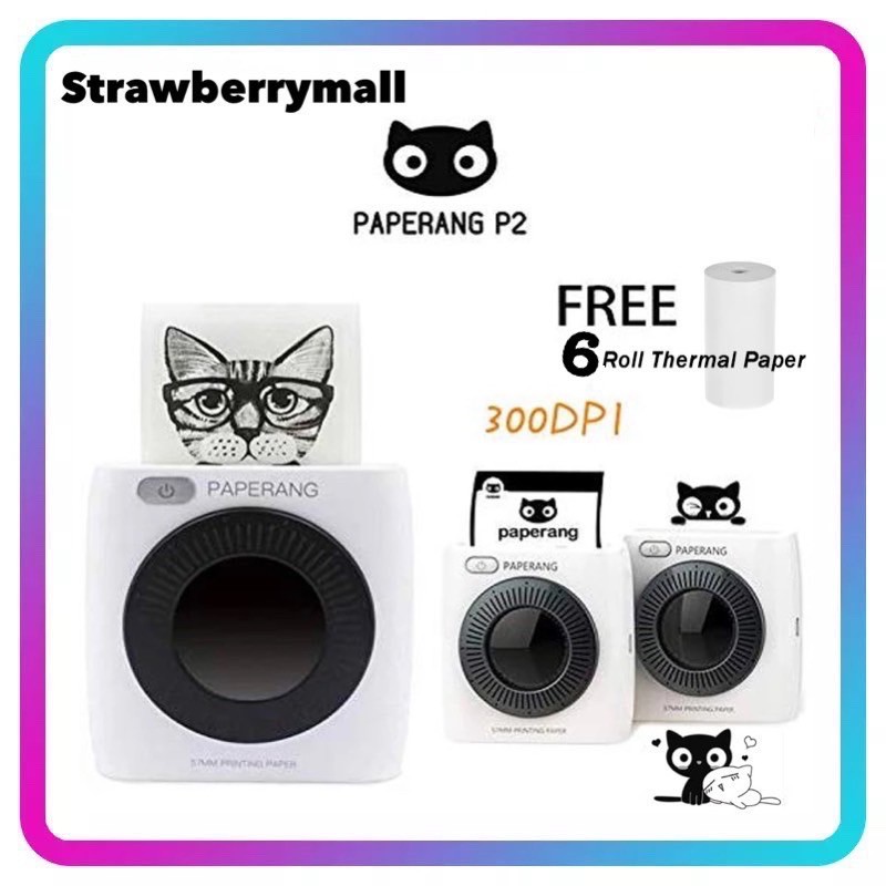 Paperang รุ่น C1 Max เครื่องพิมพ์ความร้อนเครื่องพิมพ์ - njubjern - ThaiPick