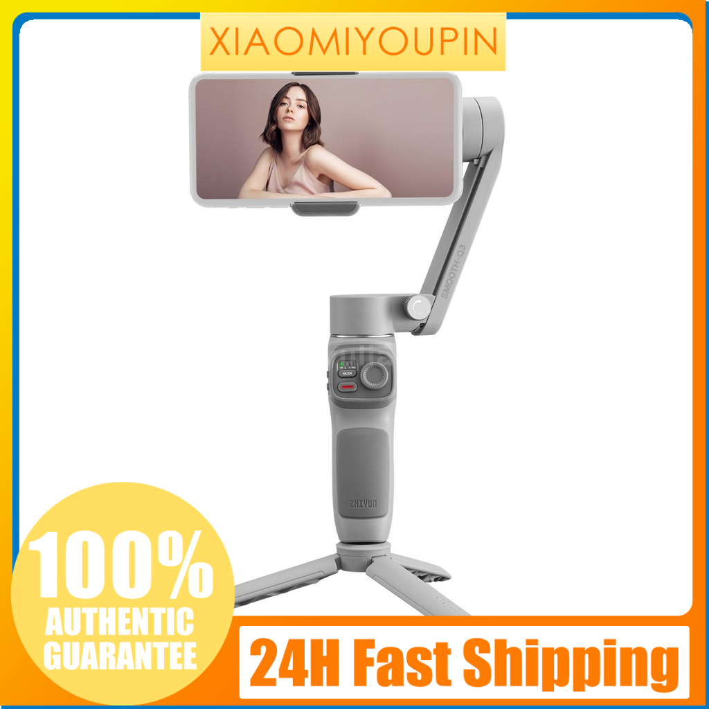 ขายดี Zhiyun Smooth-Q3 ขาตั้งกล้องแบตเตอรี่ 3-Axis รองรับ Ultra Wide ...