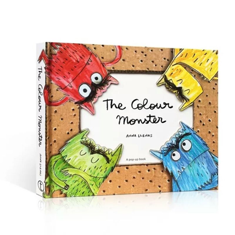 The color monster 3D หนังสือนิทานภาษาอังกฤษ pop up - pirch18 - ThaiPick