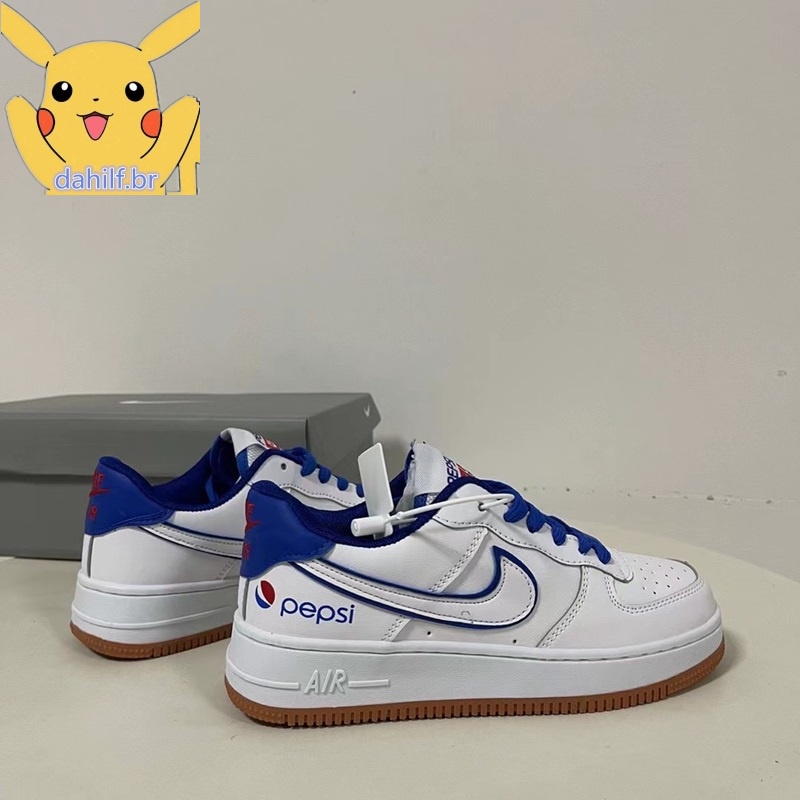 【CG0609】[NE] Nike Air Force No. 1 AF1 Cola รองเท้าผ้าใบลําลอง ข้อสั้น ...