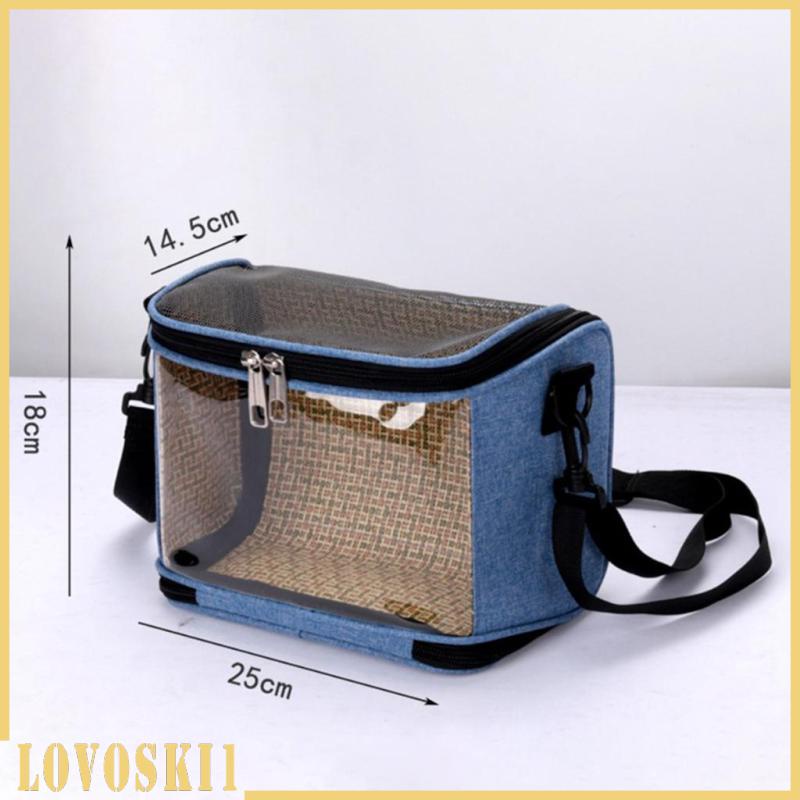 Bird Parrot Carrier Bag Transparent Breathable Pet Travel Bag for ...