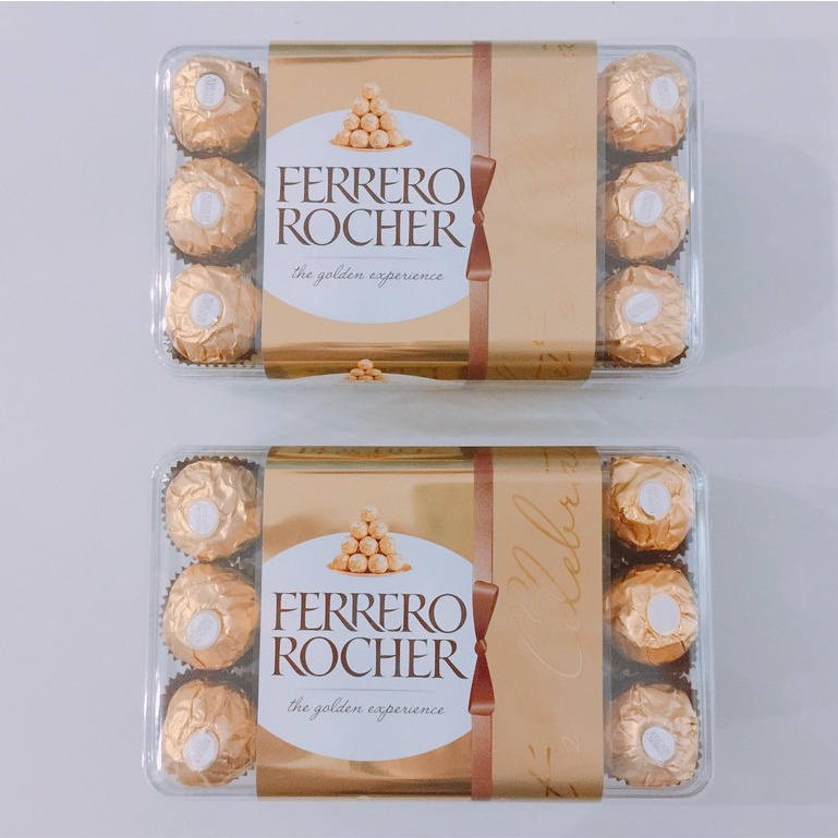 Ferrero Rocher T30 เฟอร์เรโรรอชเชอร์ช็อกโกแลต 30 ลูก - diney - ThaiPick