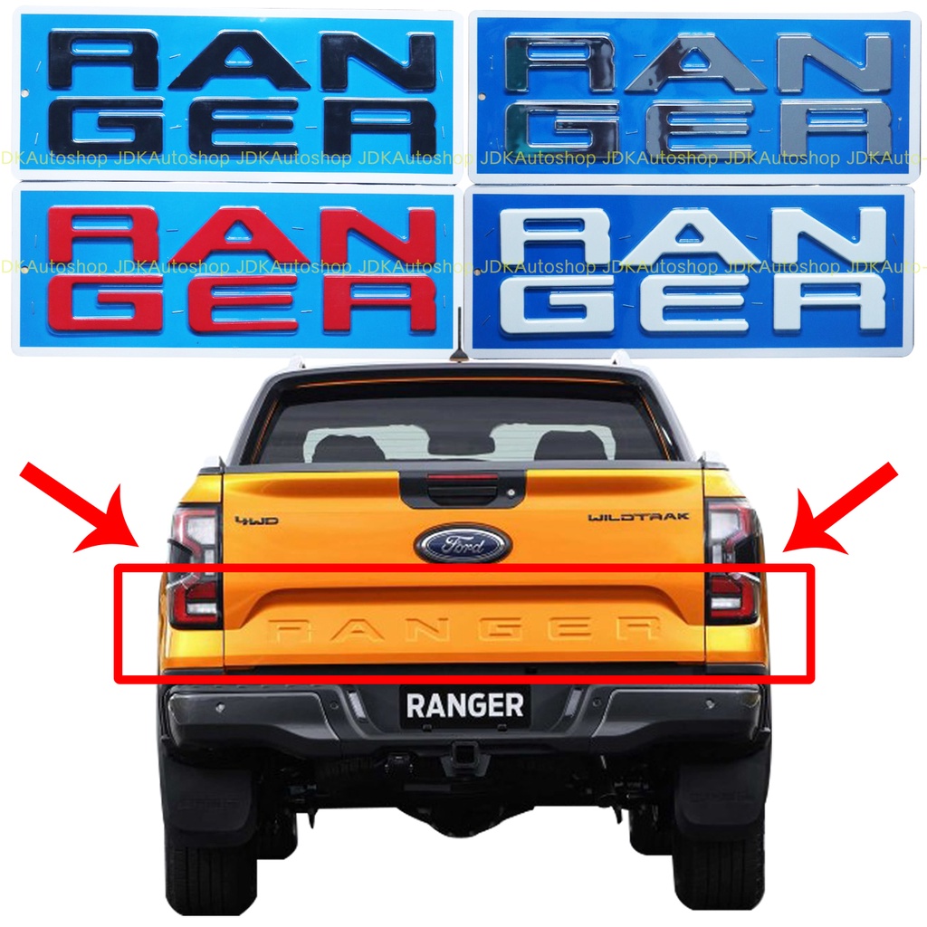 ฟอร์ด เรนเจอร์ เน็กซ์เจน New Ford Next Gen Ranger 2022 Ford Ranger ...