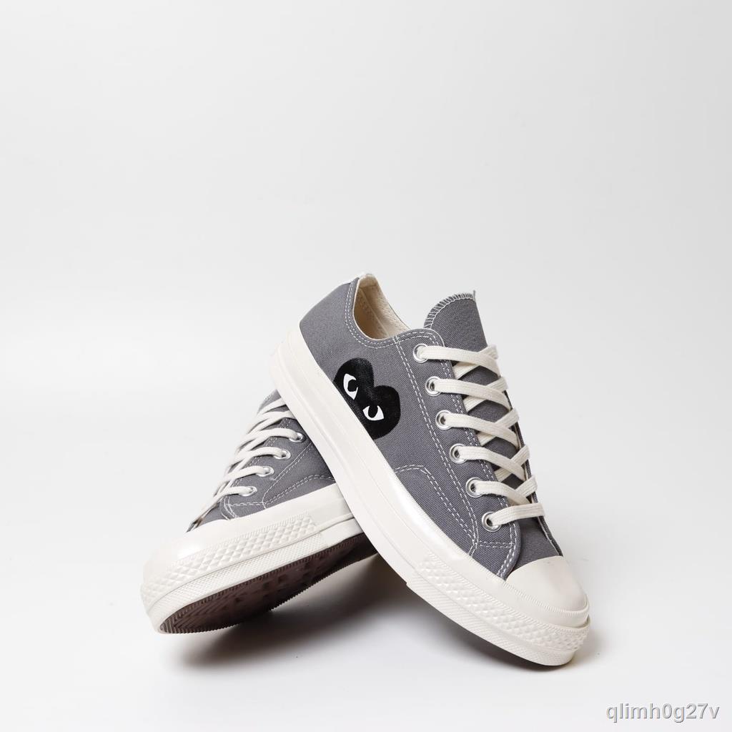 Converse play Comme des Garcons 70s ox Steel Grey CDG shoes ...