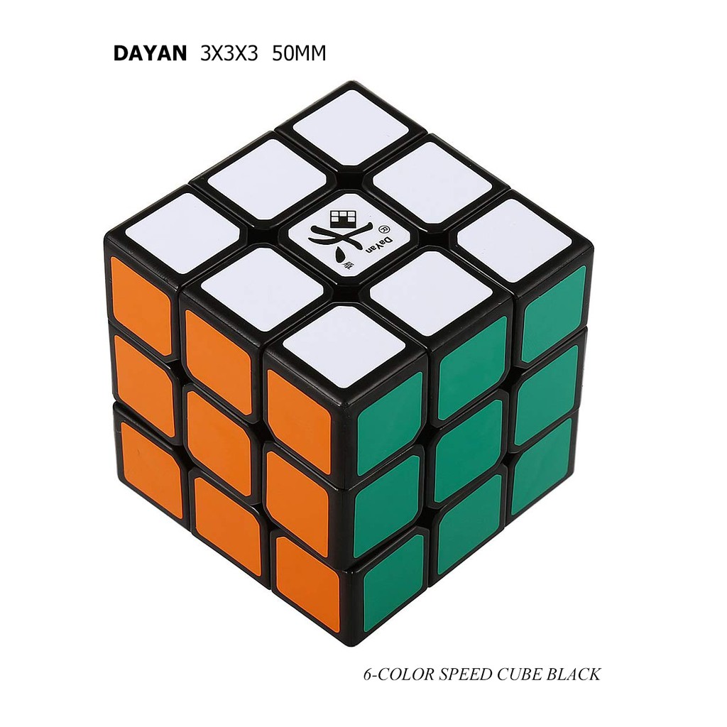 รูบิค Dayan 3x3x3 50mm 6-color Speed Cube อย่างดีหมุนลื่น Rubik 3x3x3 ...