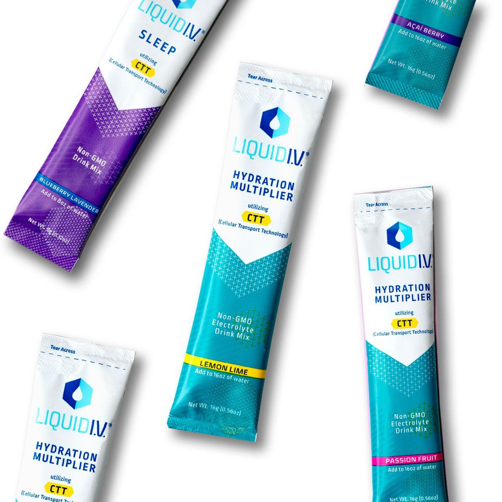 Liquid I.V. Hydration Multiplier น้ำอิเล็คโทรไลท์ Liquid IV 16g (ราคา ...