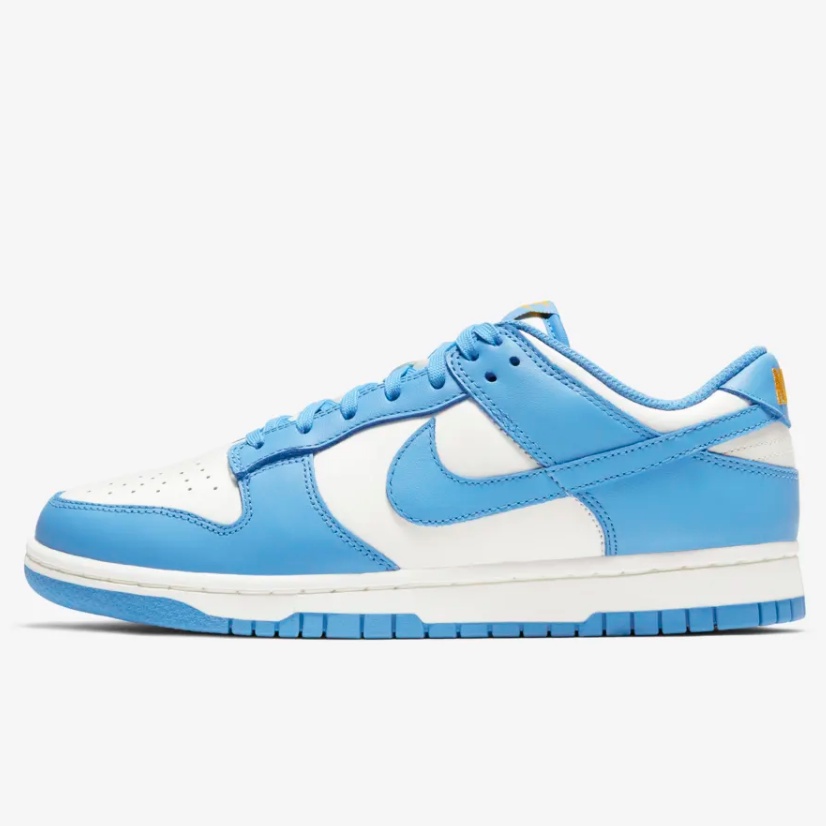 รองเท้าNike Dunk Low Nike Black and White Panda North Carolina Blue ...