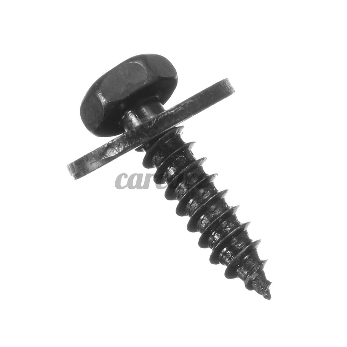 10Pcs 4.8 x 19mm Alloy 8mm Hex Head Self Tapping Tapper Screw & Washer ...