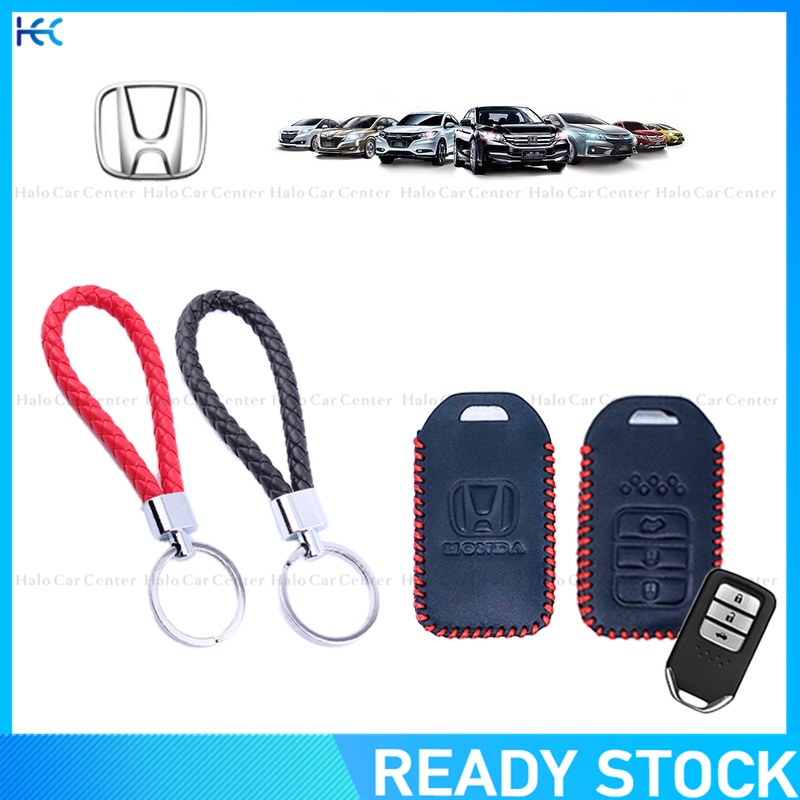 Ready Stock100 Genuine Leather Key Cover For Honda City Accord-3 ...
