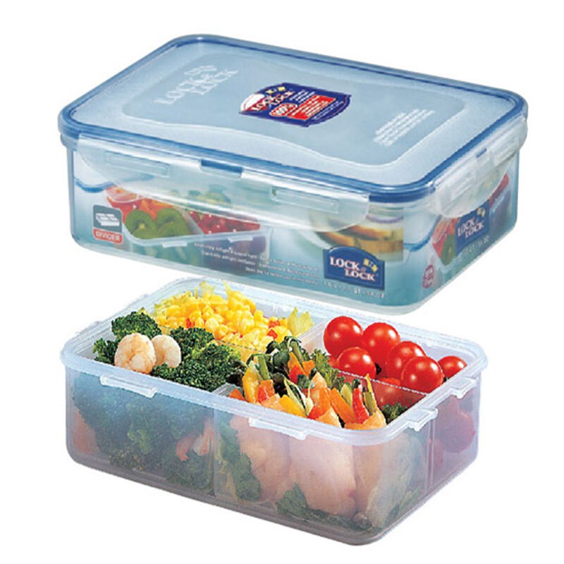 LockLock Crisper4Separated Sealed Box Fruits and Vegetables ...