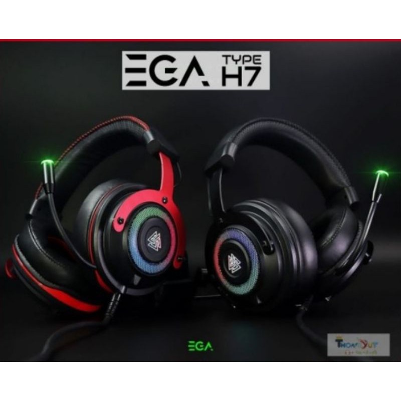 EGA Type H7 Gaming Headset 7.1 Virtual Surround หูฟังสำหรับเล่นเกมส์ มี ...