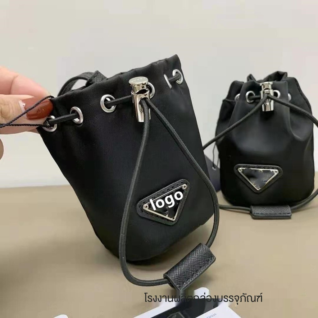 แพ็คเกจการ์ด2021 new mini polyester drawstring printed bag P home key ...