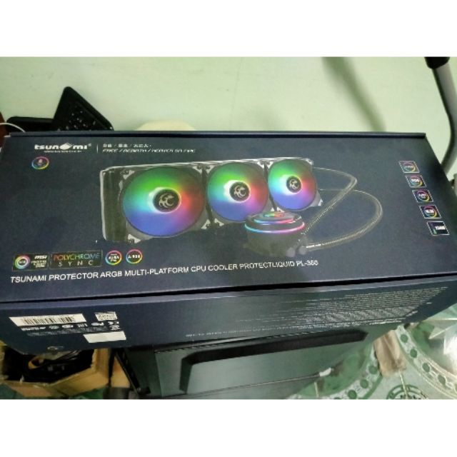 ชุดน้ำปิด 3ตอน rgb tsunami สวยๆ ครบขา amd ยกกล่อง มือ2 - maxjoy555 ...