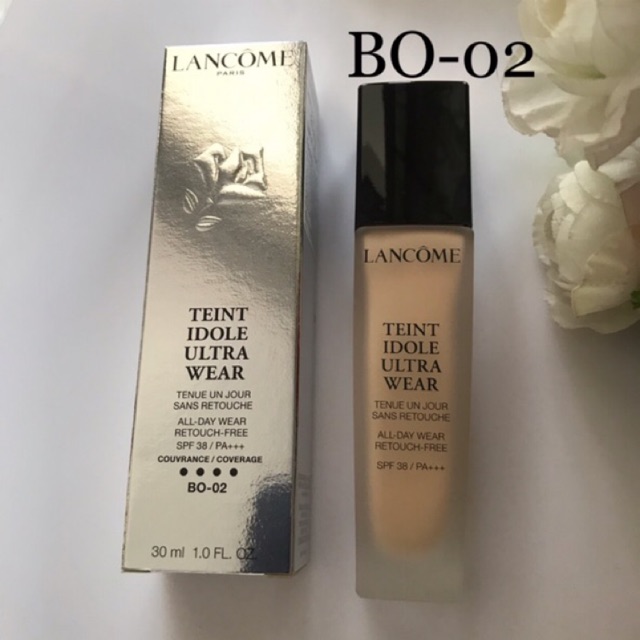 รองพื้น ลังโคม Lancome Teint Idole Ultra Wear Foundation SPF38 PA+++ 30 ml#Bo-02 | Shopee Thailand