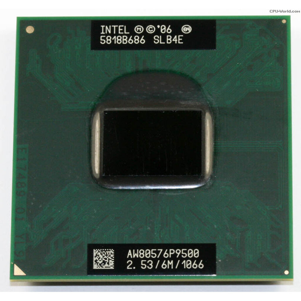 INTEL P9500 ราคา ถูก ซีพียู CPU Intel Notebook Core2 Duo P9500 โน๊ตบุ๊ค ...