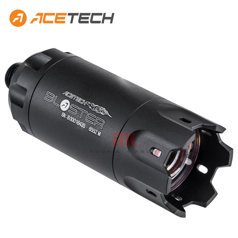 ACETECH Blaster Tracer Unit (Black) เทเซอร์ สำหรับ ลูกเรืองแสง ท่อเก็บเสียง - rookieairsoft ...
