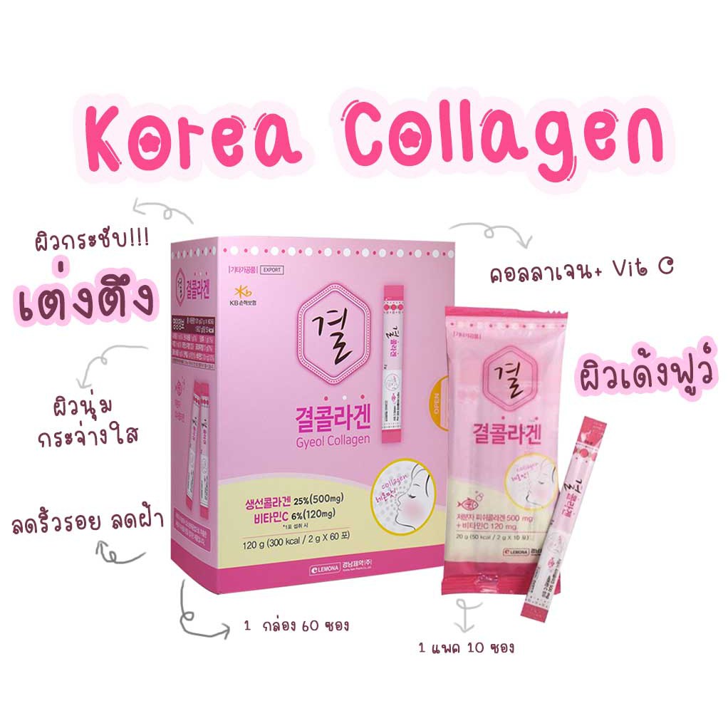 {แท้100%พร้อมส่ง} Lemona Collagen คอลลาเจนเกาหลี | Shopee Thailand